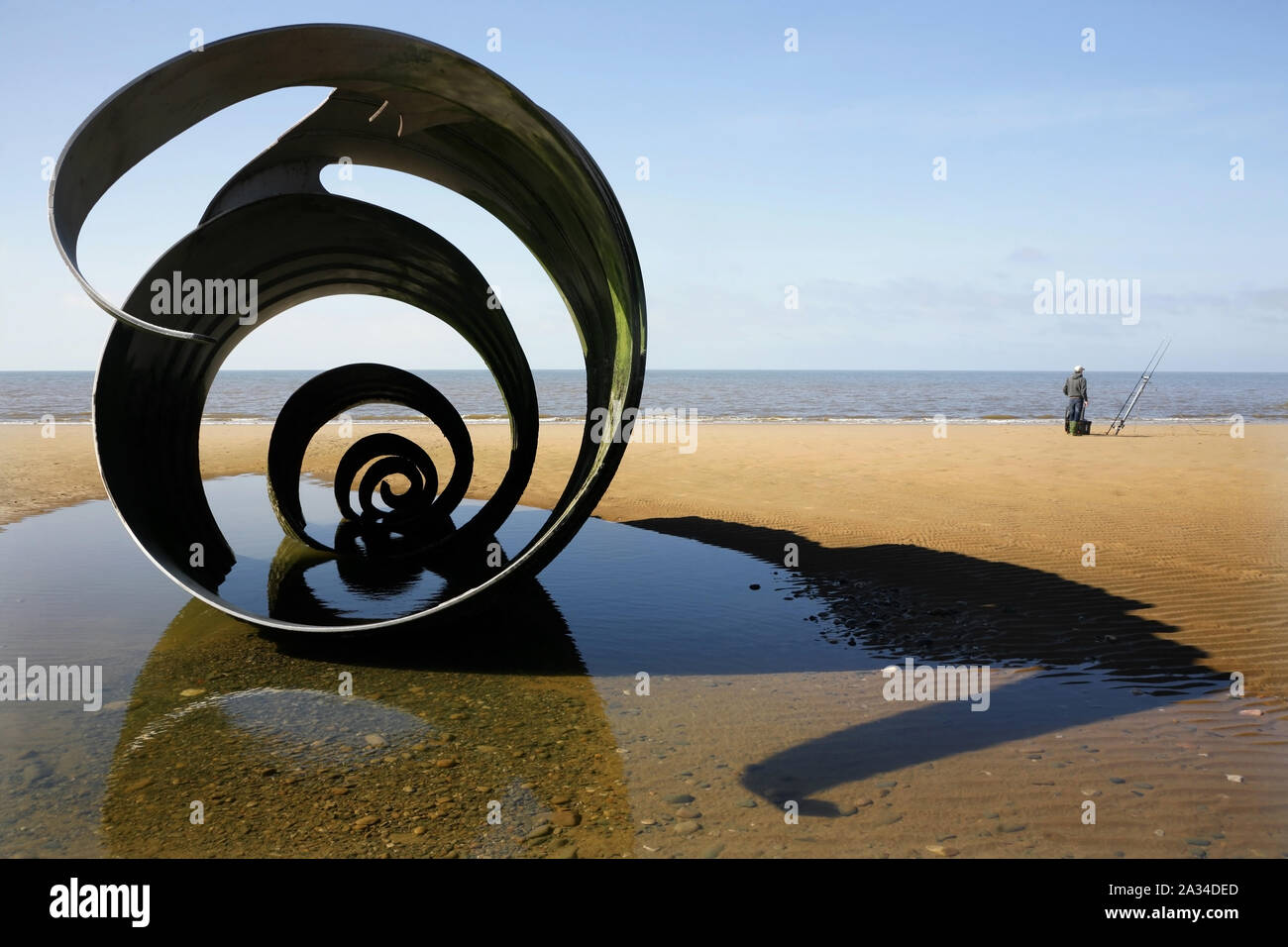 Marys shell on cleveleys beach hi-res stock photography and images - Alamy