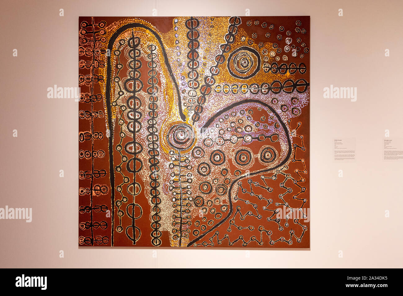 Australian aboriginal art painting hi-res stock photography and images ...