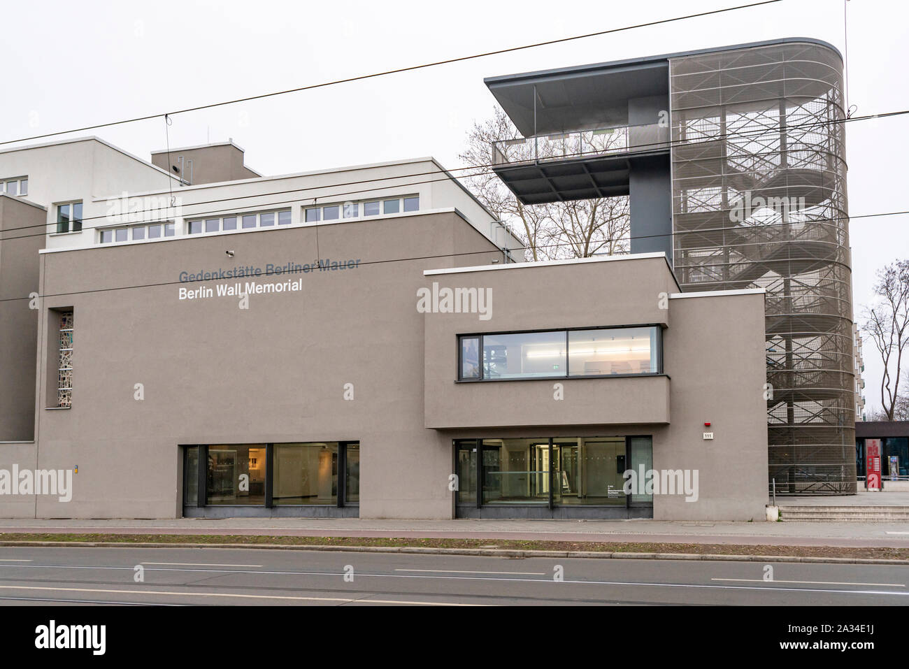 Berlin Wall Memorial at Bernauer Strasse, Berlin, Germany (known as ...