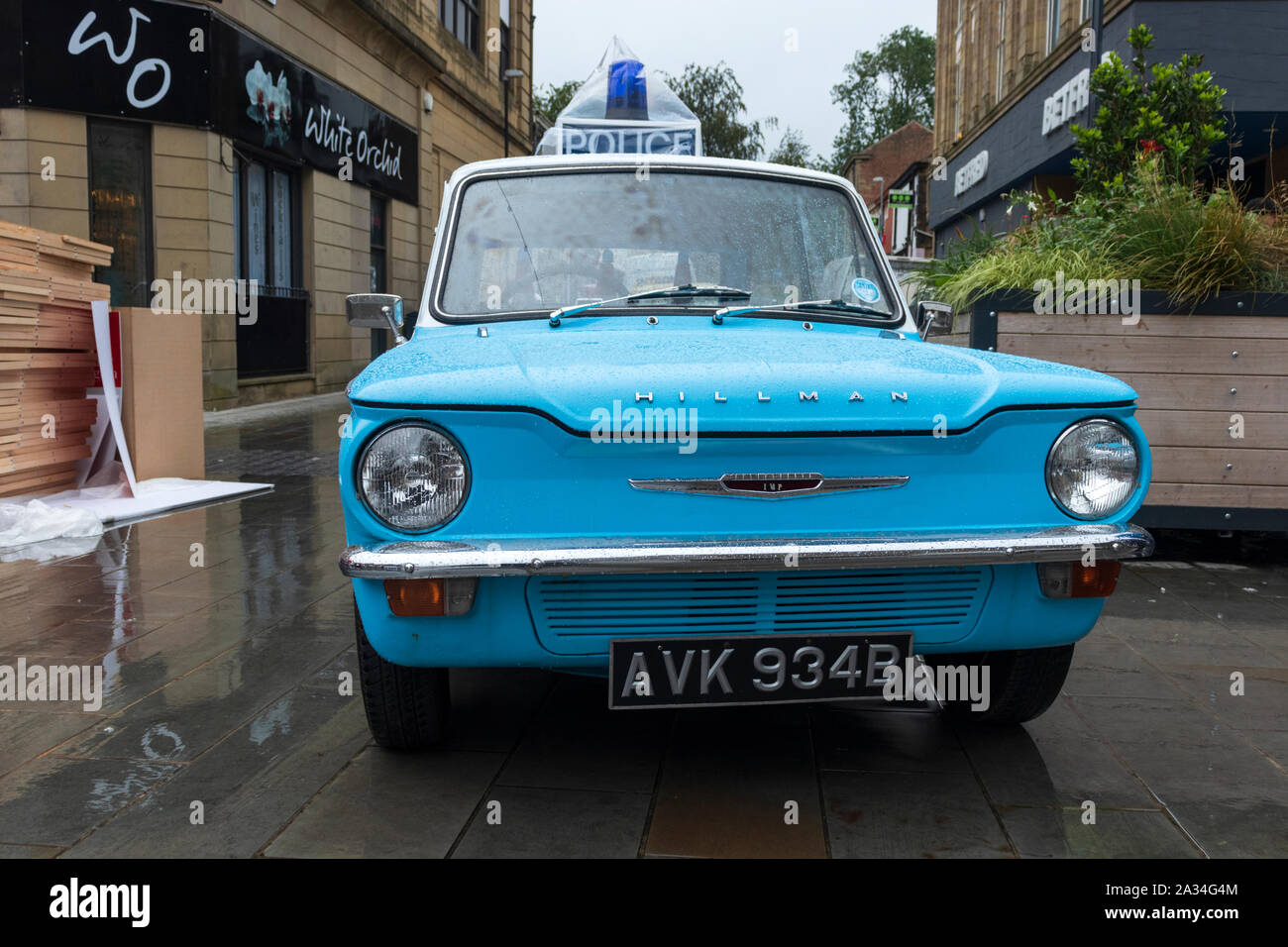 Hillman Imp Police car Stock Photo - Alamy