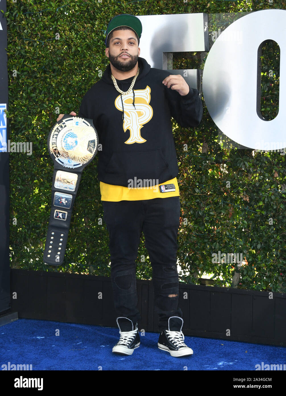 Los Angeles, California, USA. 04th Oct, 2019. O'Shea Jackson. WWE 20th ...