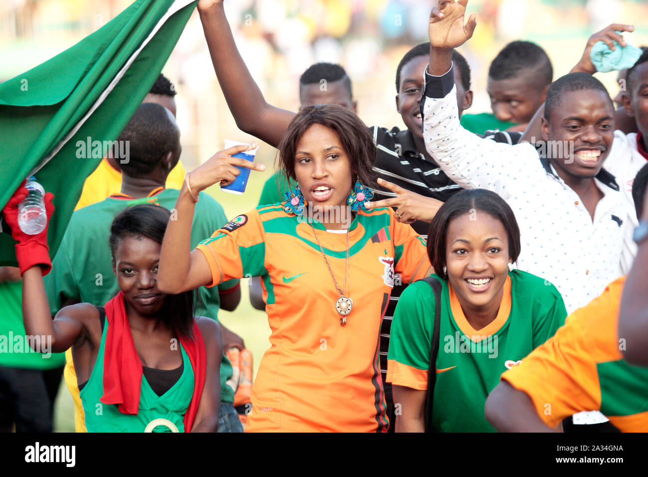 Zambia team hi-res stock photography and images - Alamy