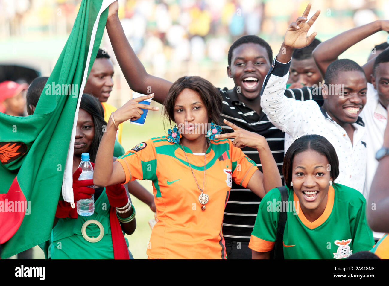 Zambia team hi-res stock photography and images - Alamy