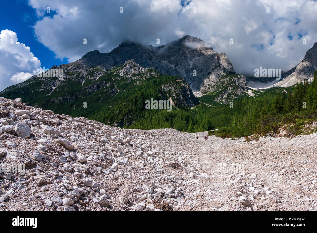 Rockfall terrain hi-res stock photography and images - Alamy
