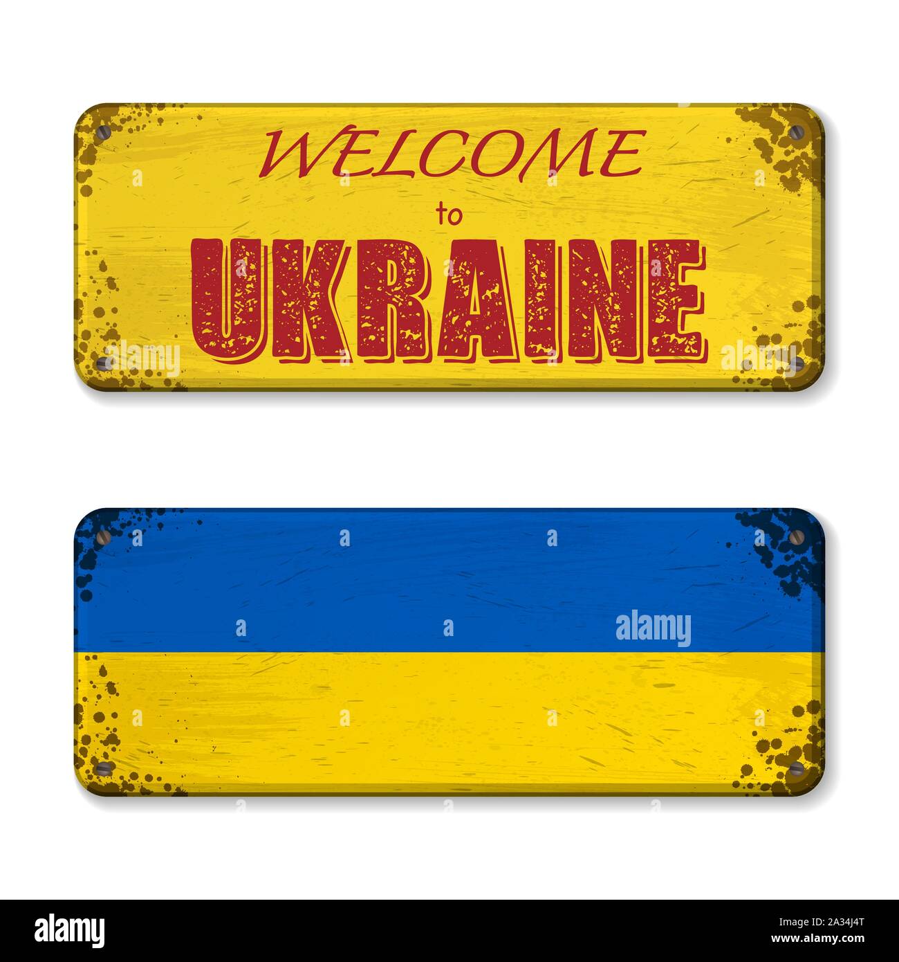 Welcome ukraine Stock Vector Images - Alamy