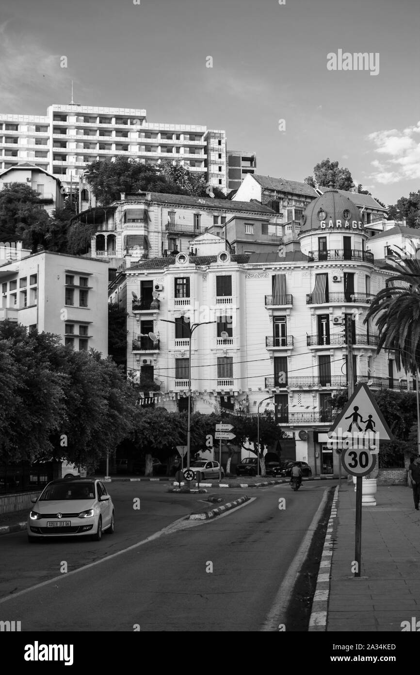 the architectural art of Bejaia city Stock Photo - Alamy
