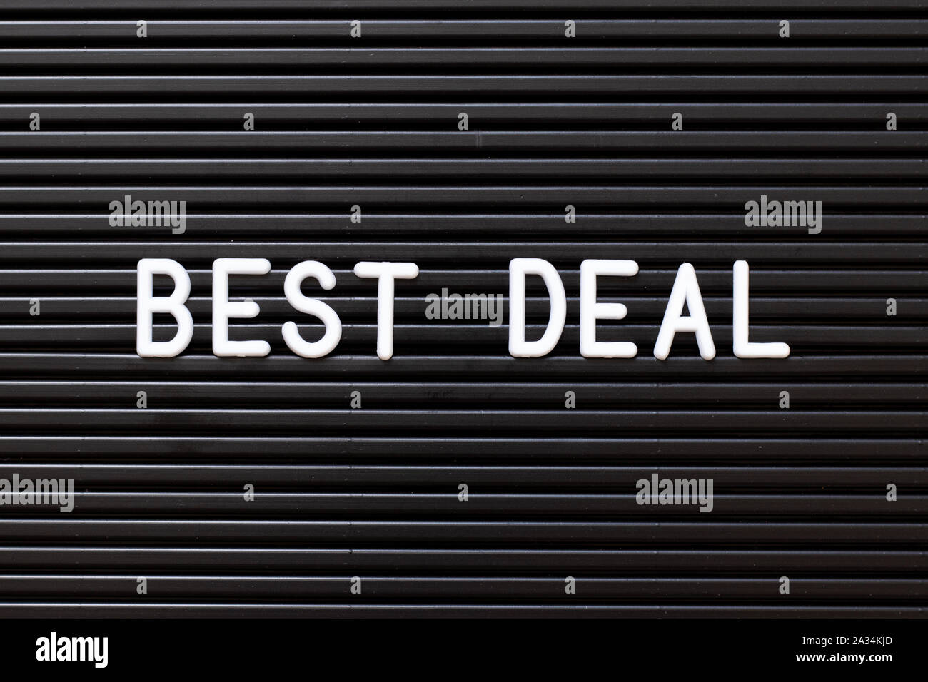 Black color felt letter board with white alphabet in word best deal ...