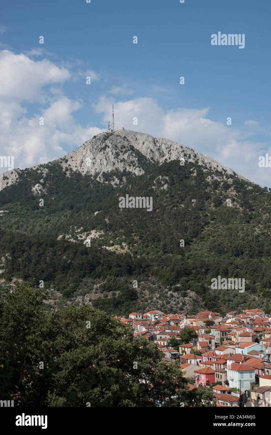 Agiasos, Mount Olympos, Lesvos, Greece Stock Photo - Alamy