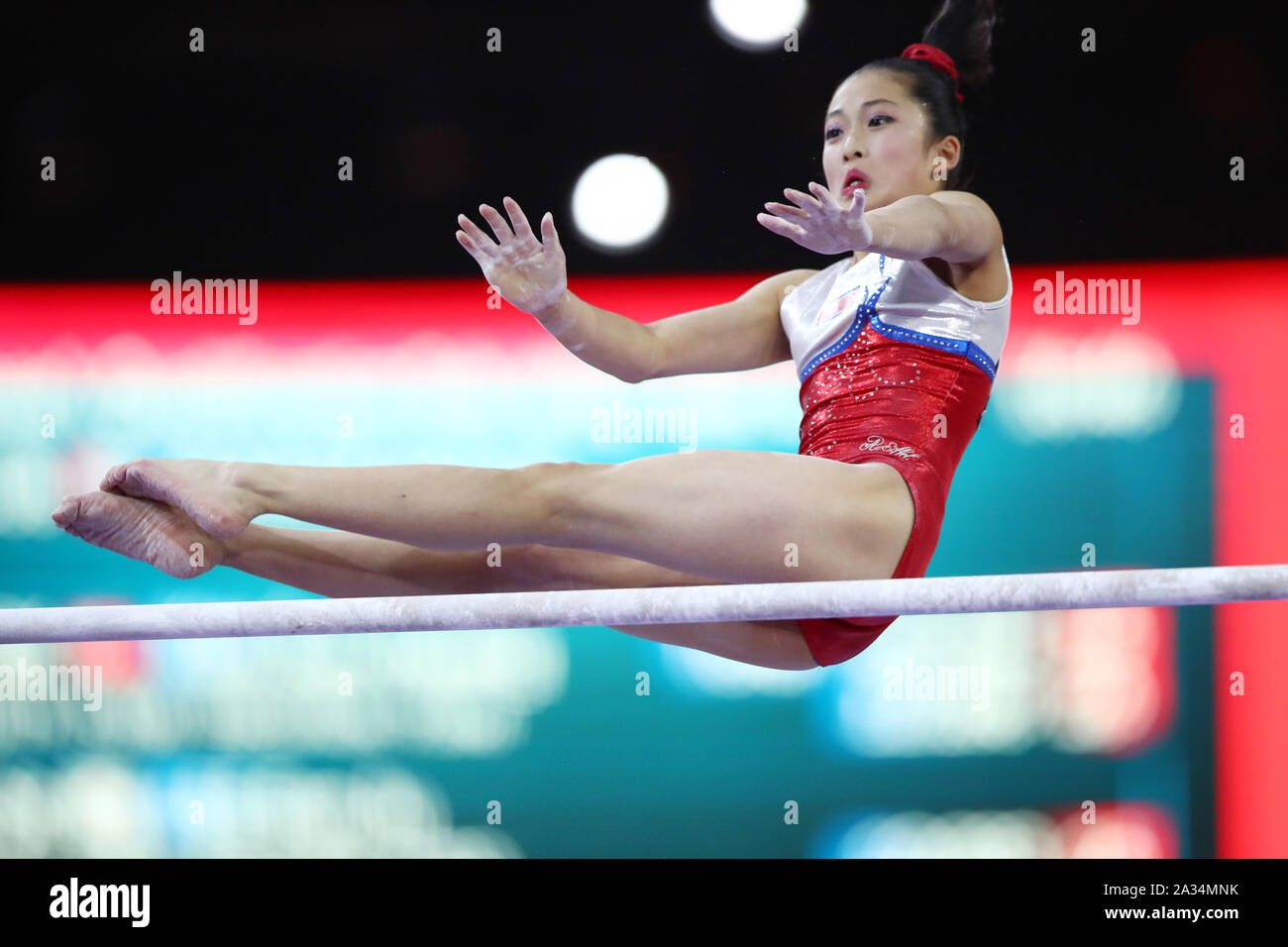 Stuttgart, Germany. 4th Oct, 2019. An Chang Ok (PRK) Artistic ...