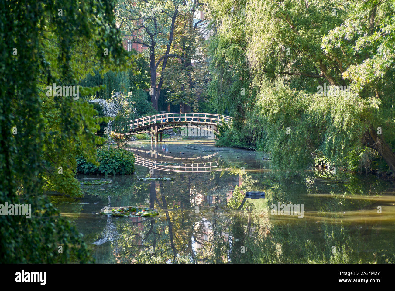 Wroclaw Botanical Gardens Stock Photo - Alamy