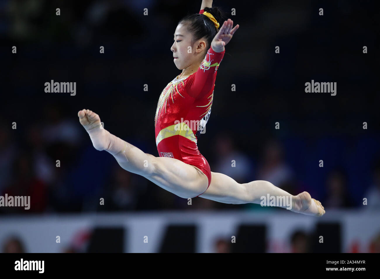 Stuttgart, Germany. 4th Oct, 2019. Qi Qi (CHN) Artistic Gymnastics : The 2019 Artistic ...