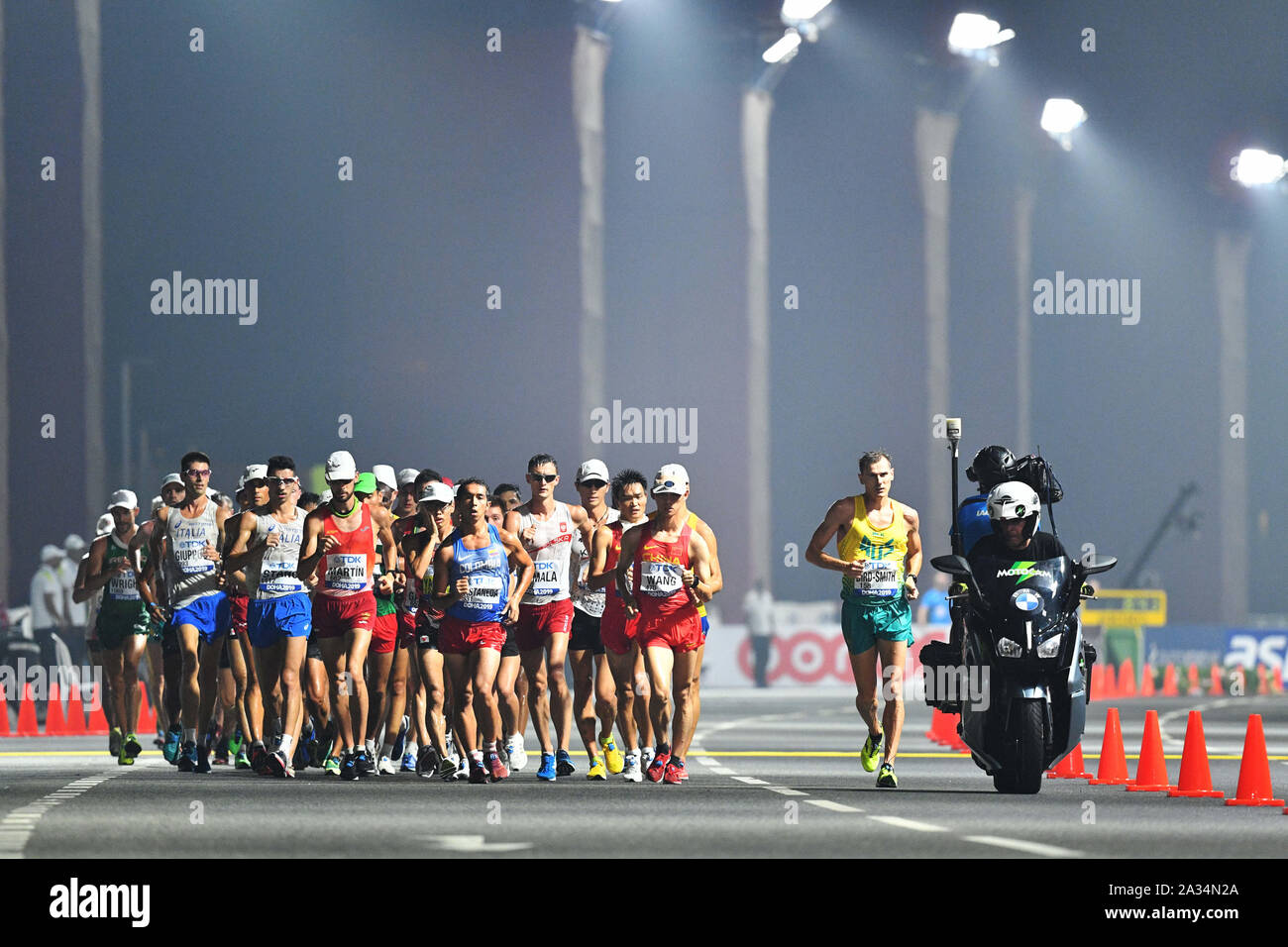 20km race walk doha 2019 hi-res stock photography and images - Alamy