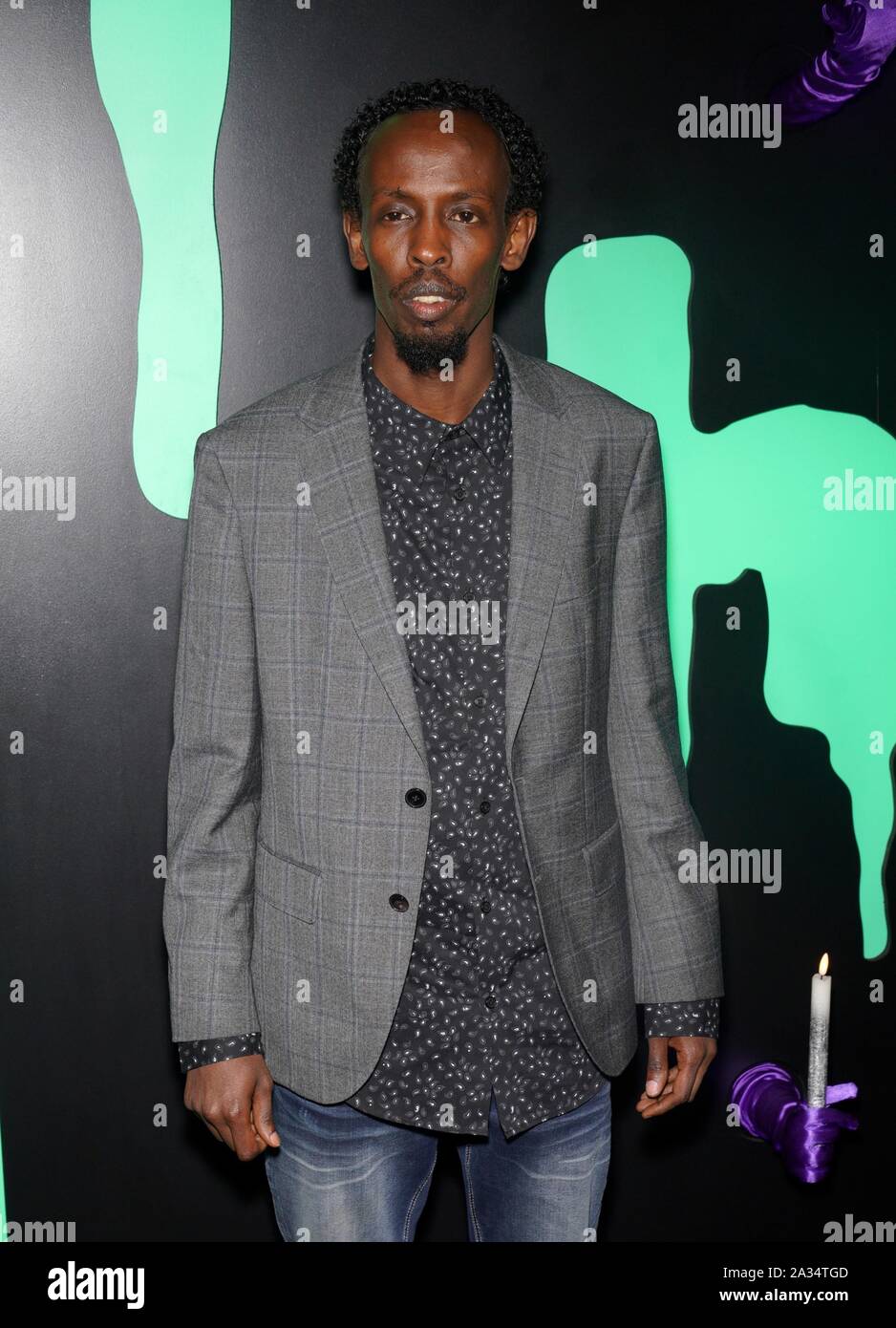New York, NY, USA. 4th Oct, 2019. Barkhad Abdi at arrivals for HULU ...