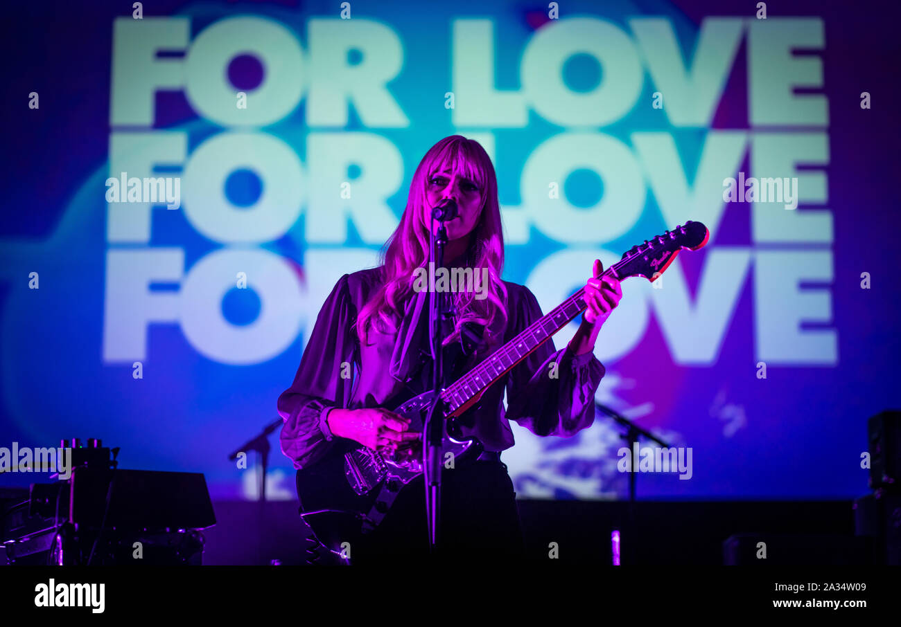 Copenhagen, Denmark. 04th Oct, 2019. The American band Chromatics ...