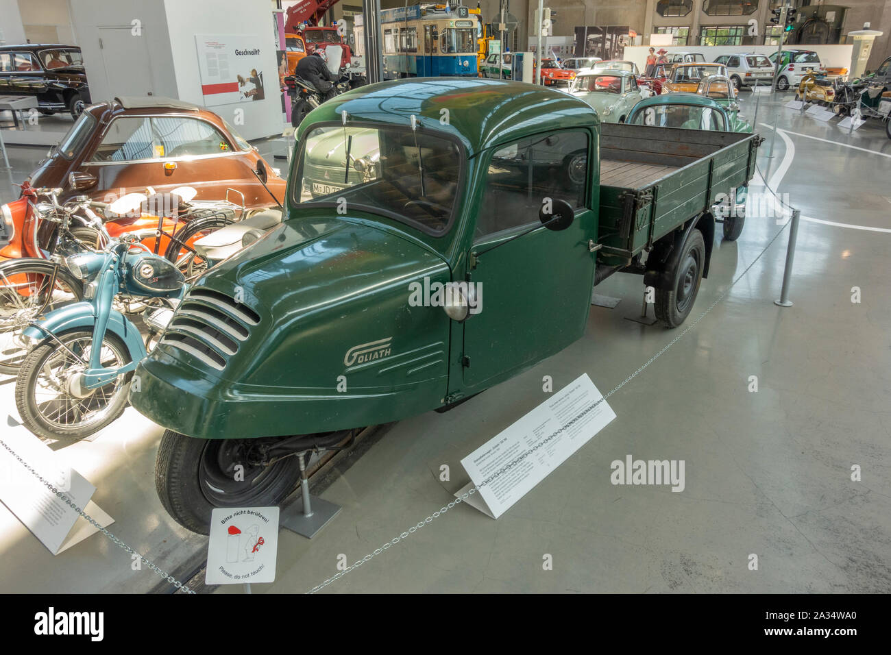Three wheeled truck hi-res stock photography and images - Alamy