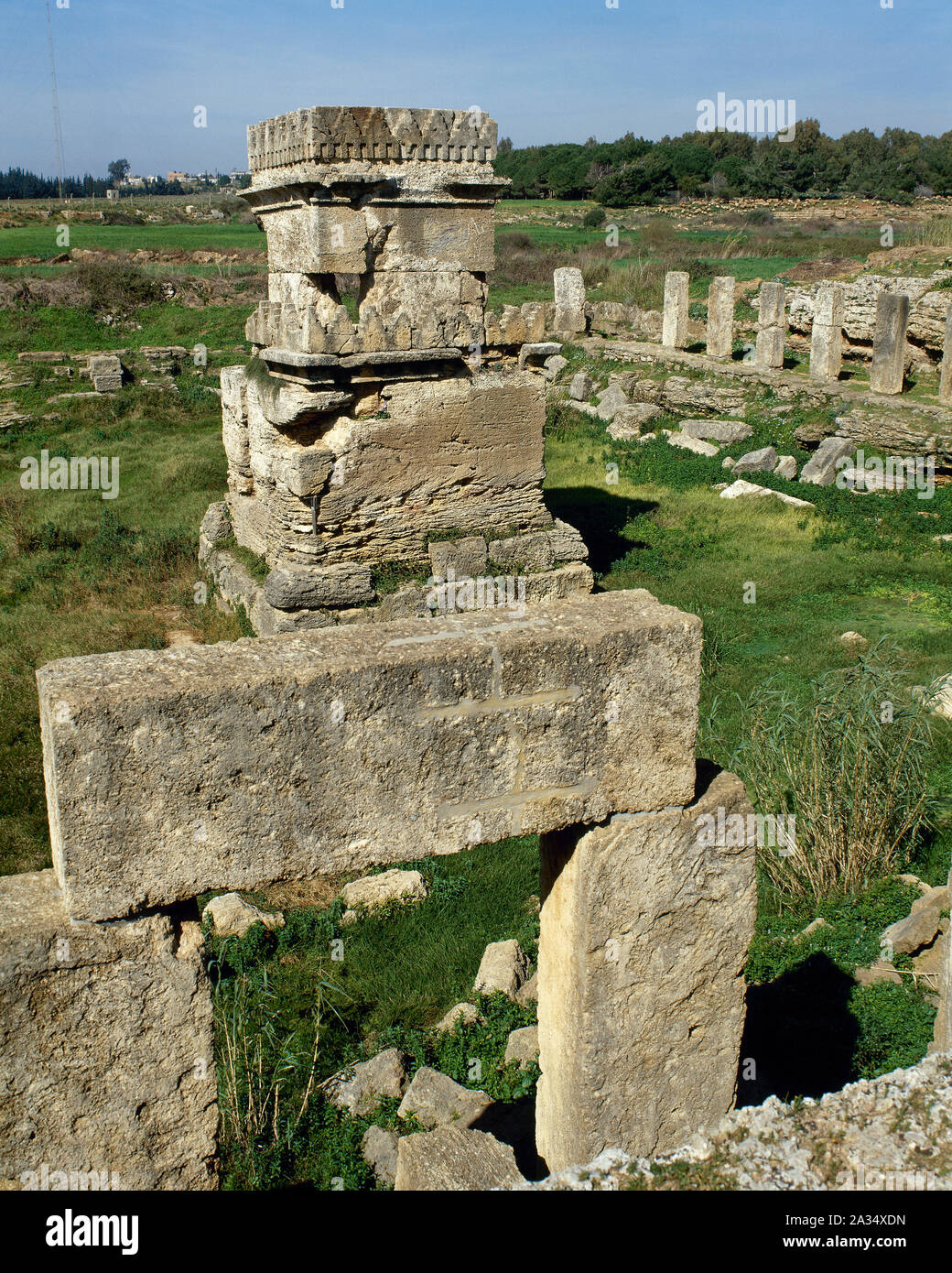 Syria. Amrit or Marathos. Ancient Phoenician city founded in 3rd ...