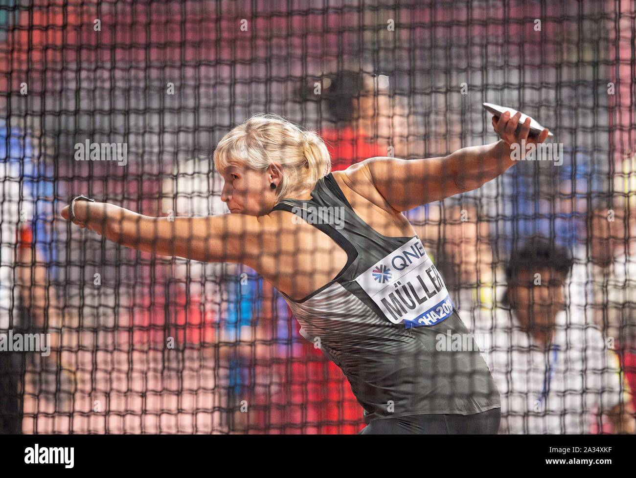 Doha, Qatar. 04th Oct, 2019. Nadine MUELLER (MuÌller) (Germany/8.Platz ...