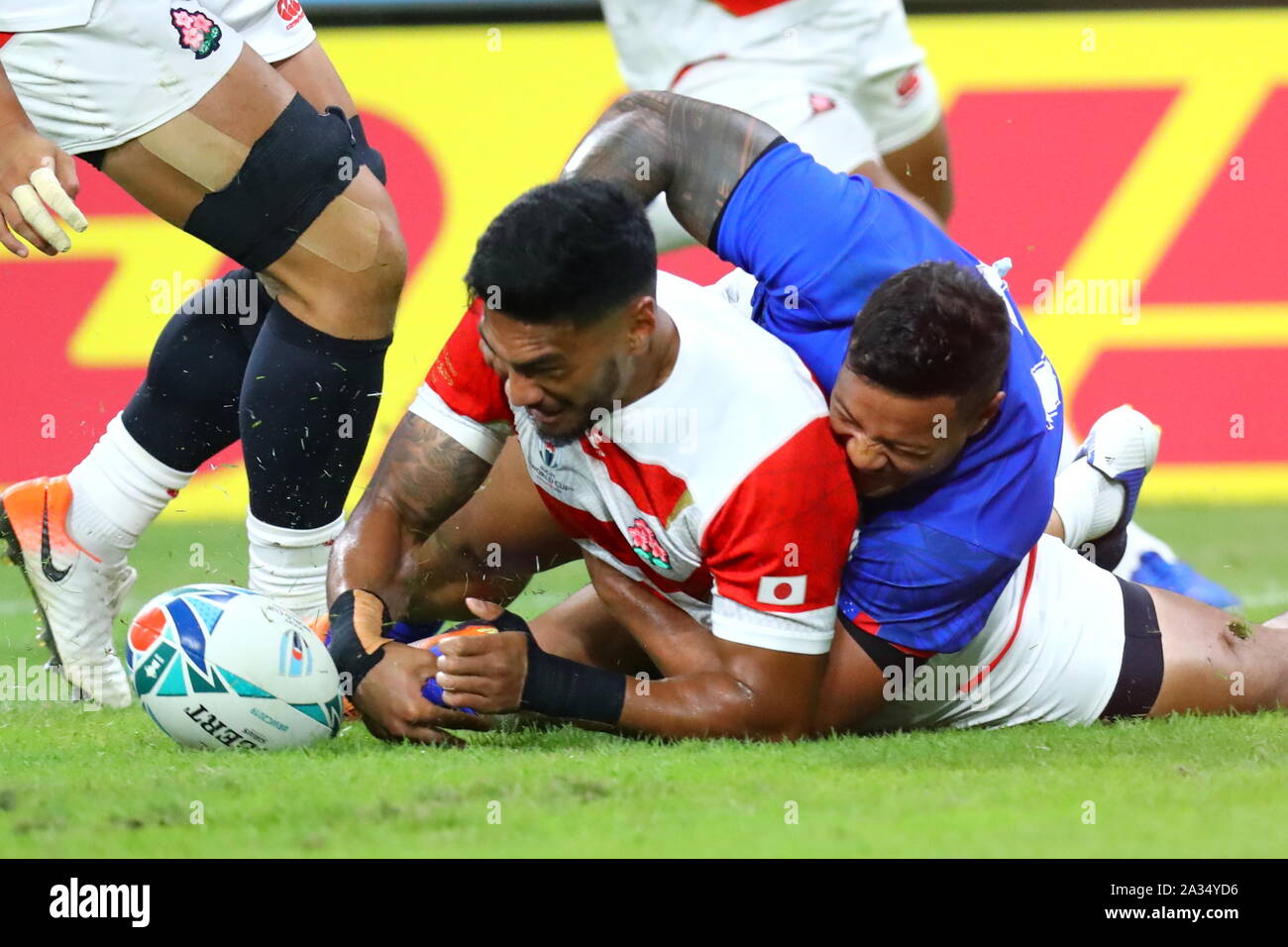 Toyota, Aichi, Japan. 5th Oct, 2019. Timothy Lafaele (JPN) Rugby : 2019 ...