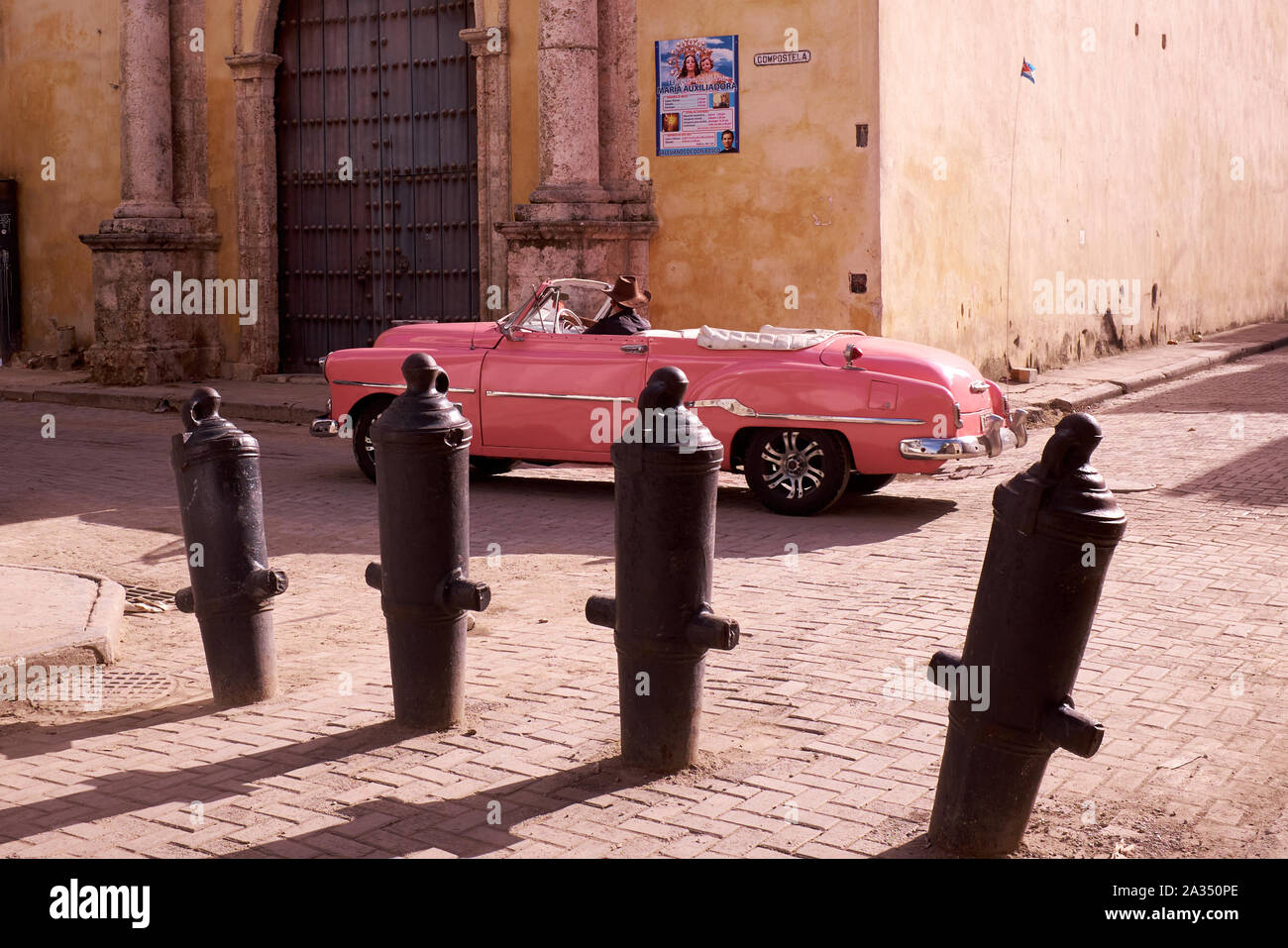 Vintage american cars on trinidad streets hi-res stock photography and ...