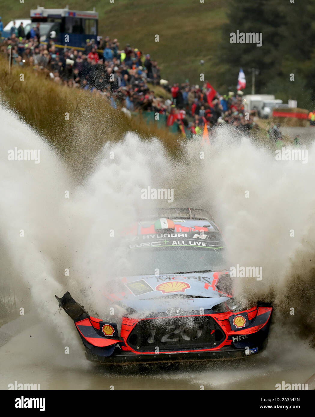 Ireland’s Craig Breen and Paul Nagle in the Hyundai i20 Coupe WRC ...