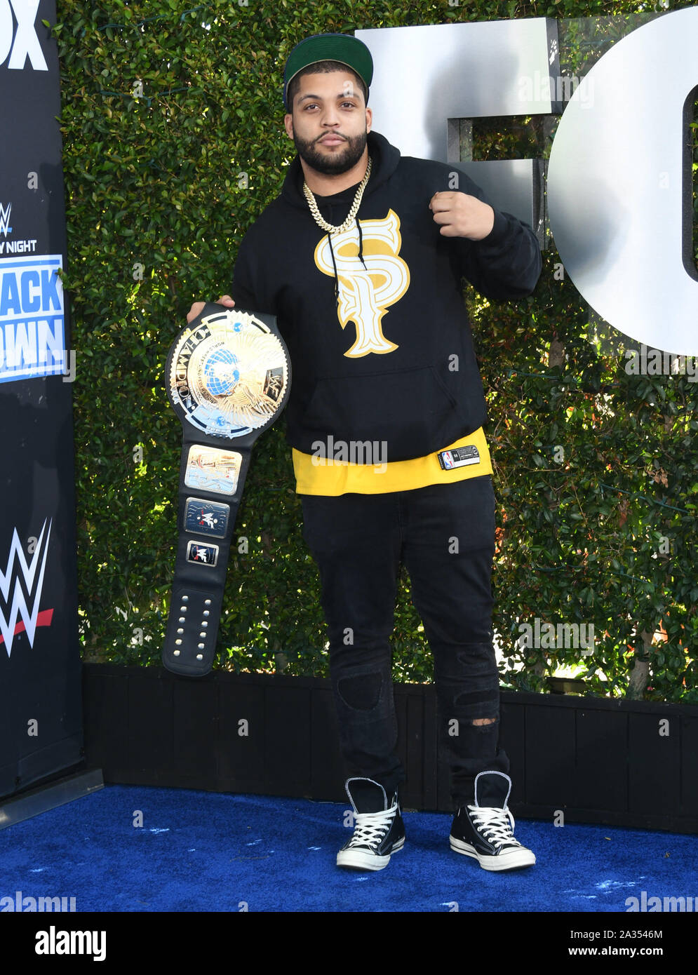 Los Angeles, USA. 04th Oct 2019. O'Shea Jackson. WWE 20th Anniversary ...