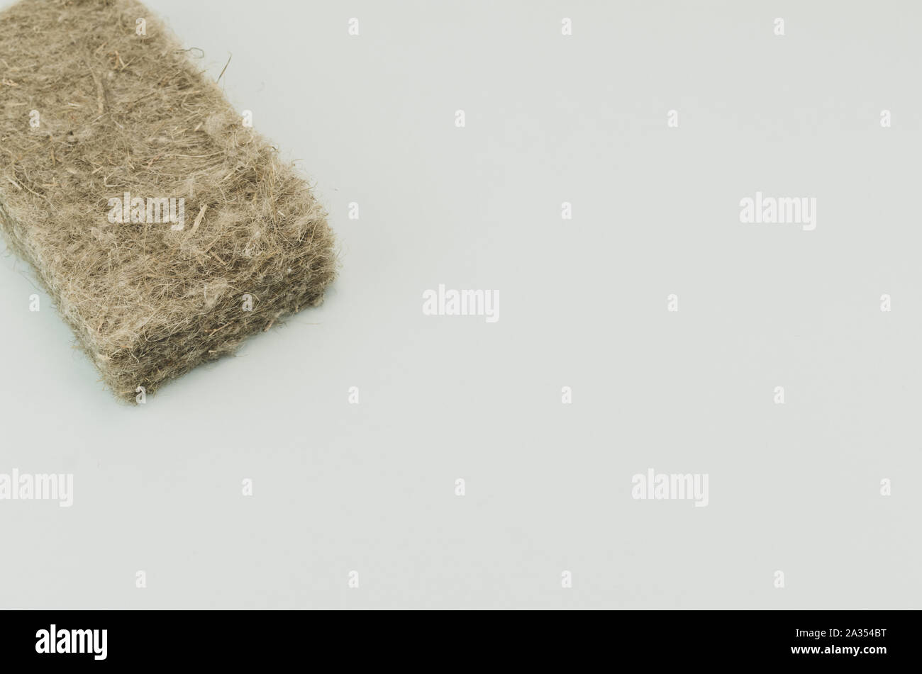 natural fibers wall insulating materials - hemp fiber panel Stock Photo ...
