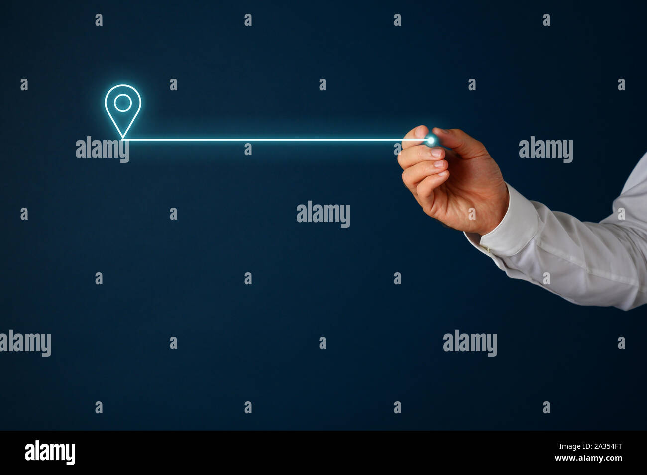 Map line drawing hi-res stock photography and images - Alamy