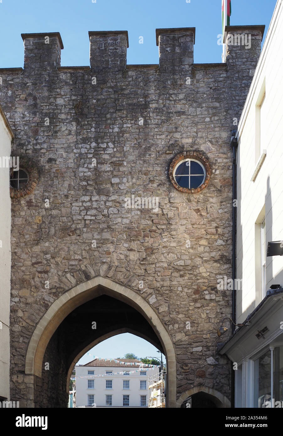 Chepstow town gate hi-res stock photography and images - Alamy