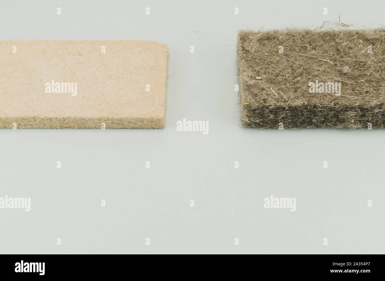 natural fibers wall insulating materials - hemp fiber panel Stock Photo ...