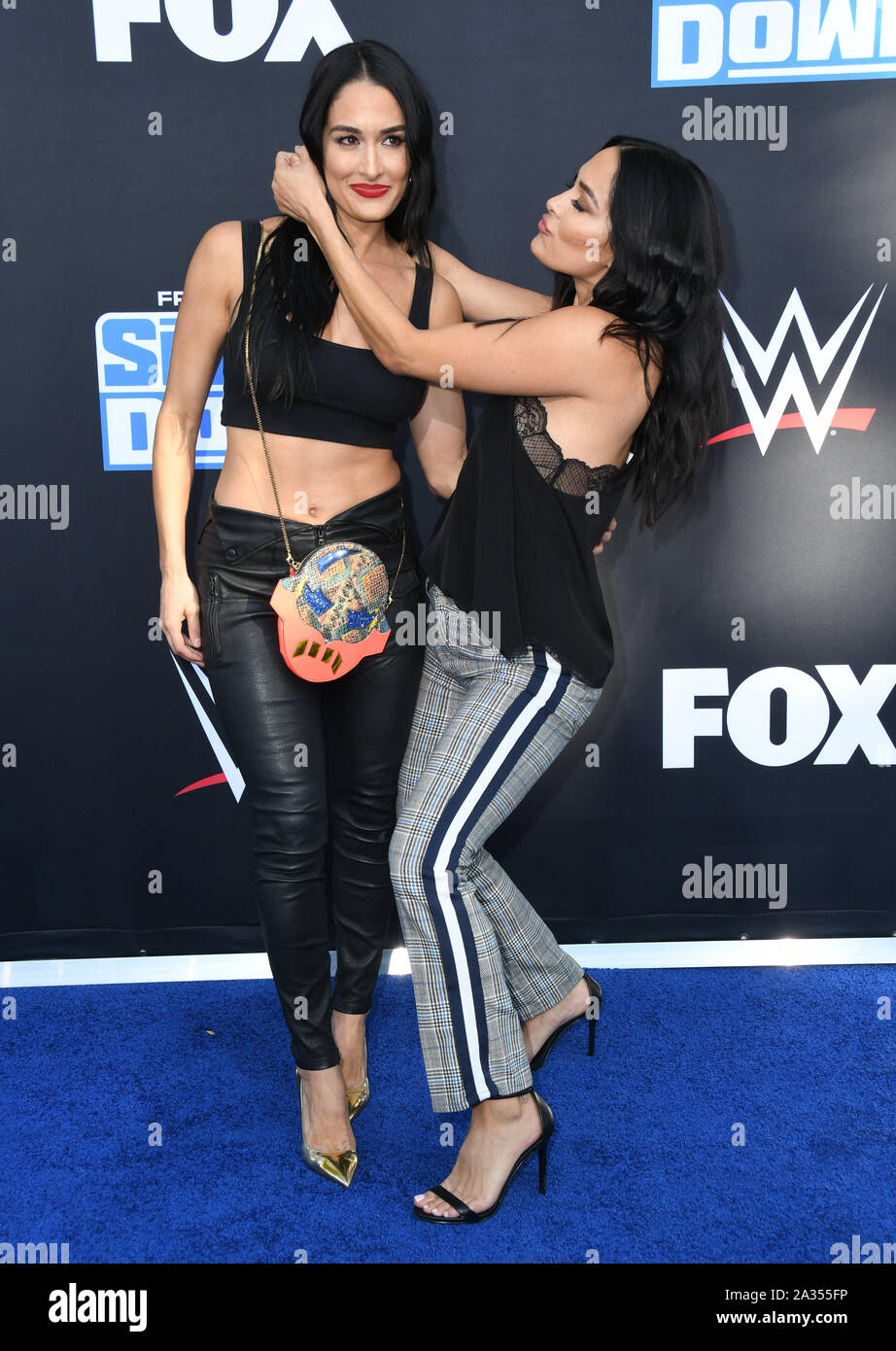 Nikki and brie bella wwe hi-res stock photography and images - Alamy