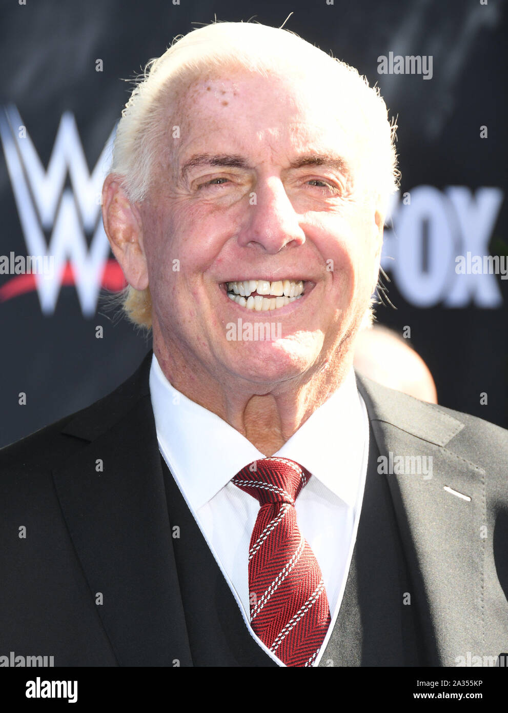 Los Angeles, USA. 04th Oct 2019. Ric Flair. WWE 20th Anniversary ...