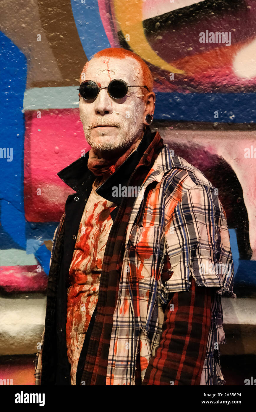 Leake Street, Waterloo, London, UK. 5th Oct, 2019. Zombies in London ...