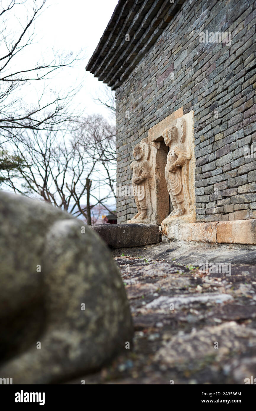Bunhwangsa temple complex dates from the Silla era and is located in ...