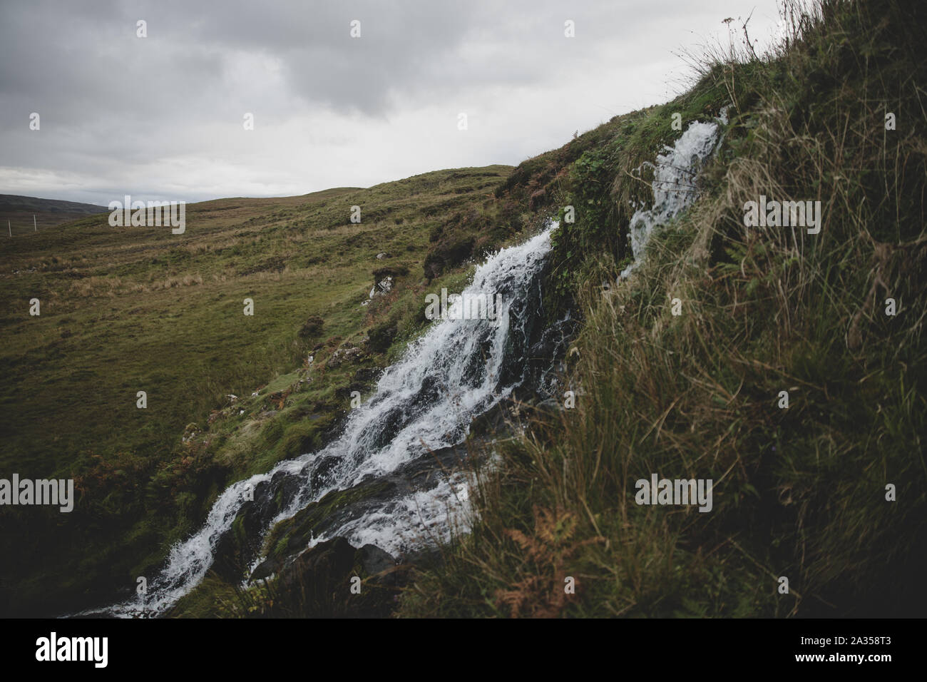Brides veil waterfall skye hi-res stock photography and images - Alamy