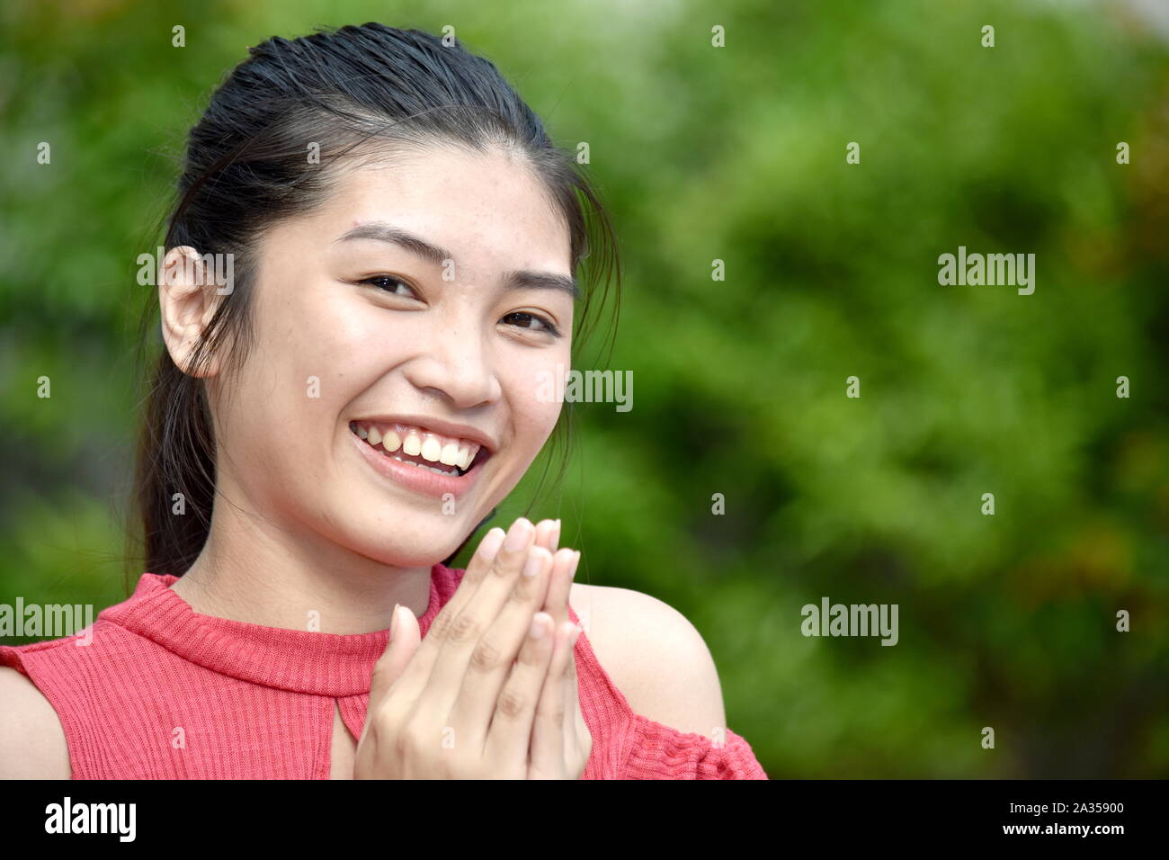 An A Youngster And Appreciation Stock Photo - Alamy