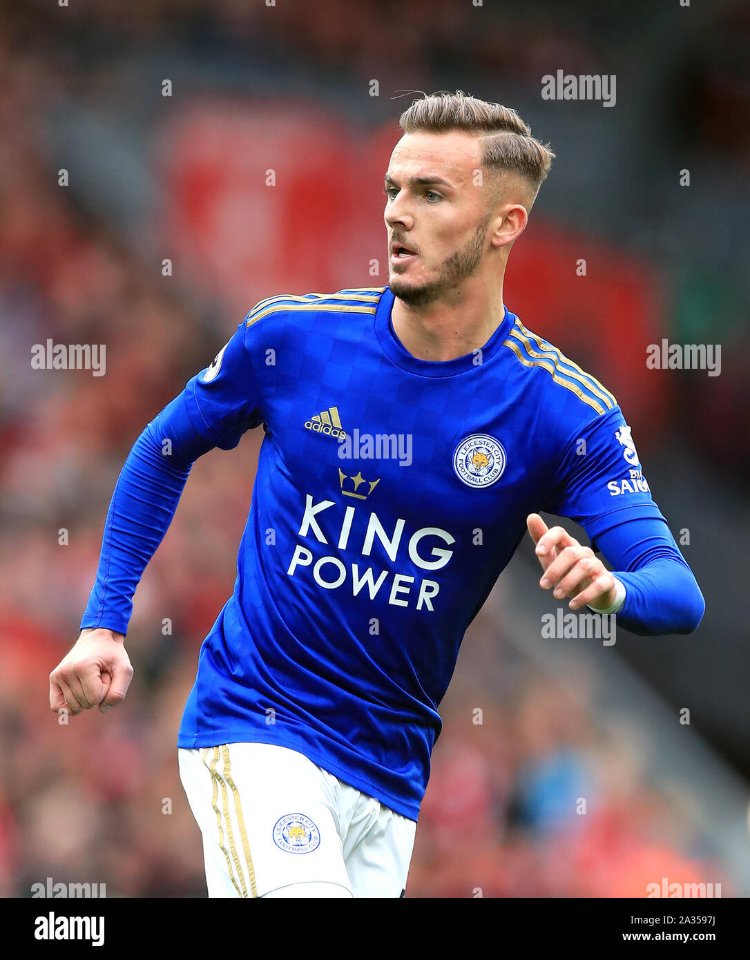 Leicester City's James Maddison during the Premier League match at ...