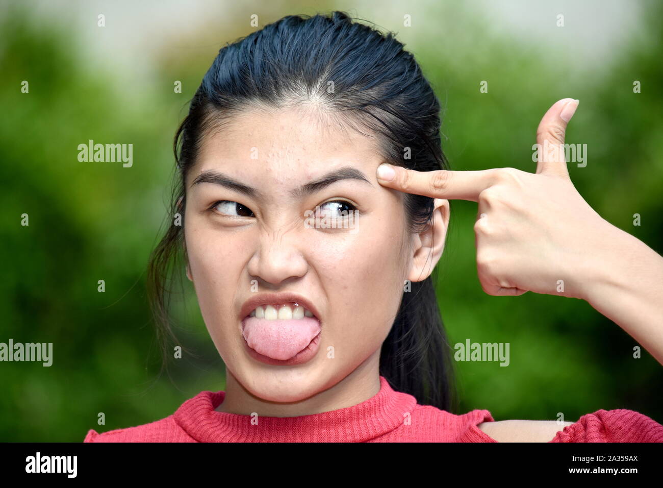 An An Insane Pretty Female Stock Photo - Alamy