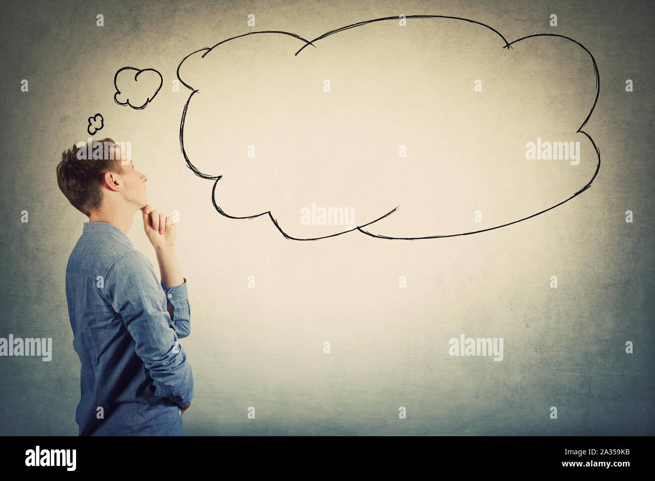 Guy dreamy hi-res stock photography and images - Alamy