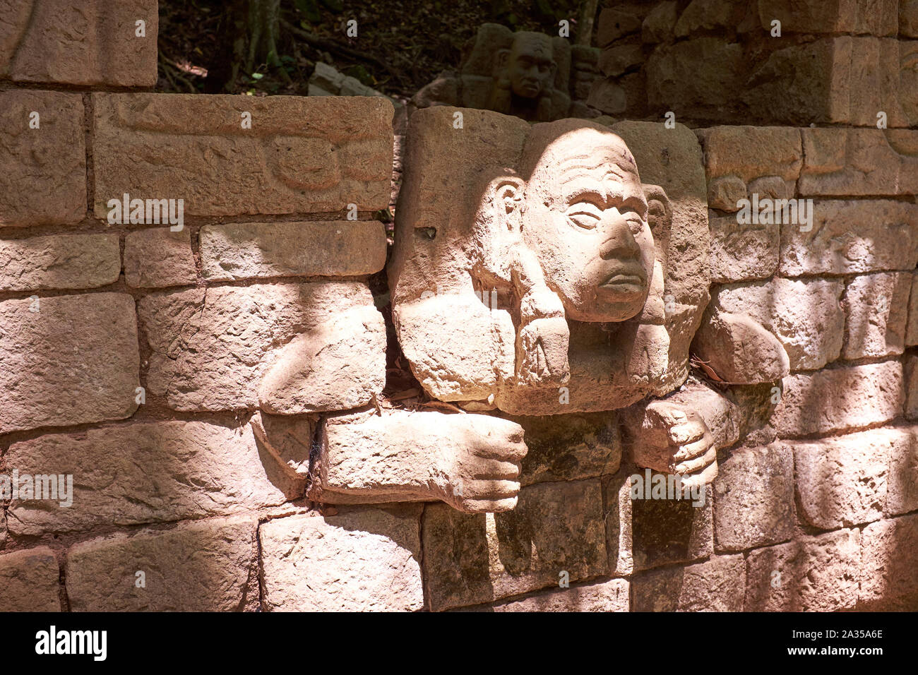 Copan hieroglyphic stairway hi-res stock photography and images - Alamy