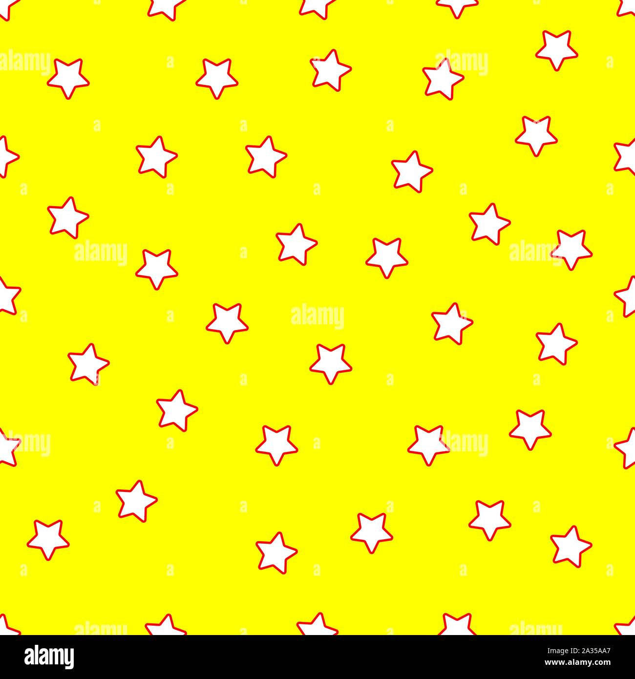 star yellow seamless pattern wallpaper with white background vector ...