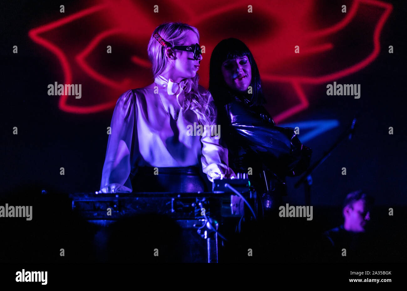 Copenhagen, Denmark. 04th Oct, 2019. The Canadian band Desire performs ...