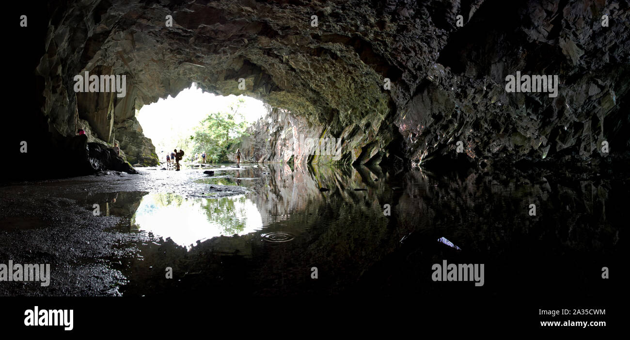Rydal Cave, The Lake District, Cumbria, UK Stock Photo - Alamy
