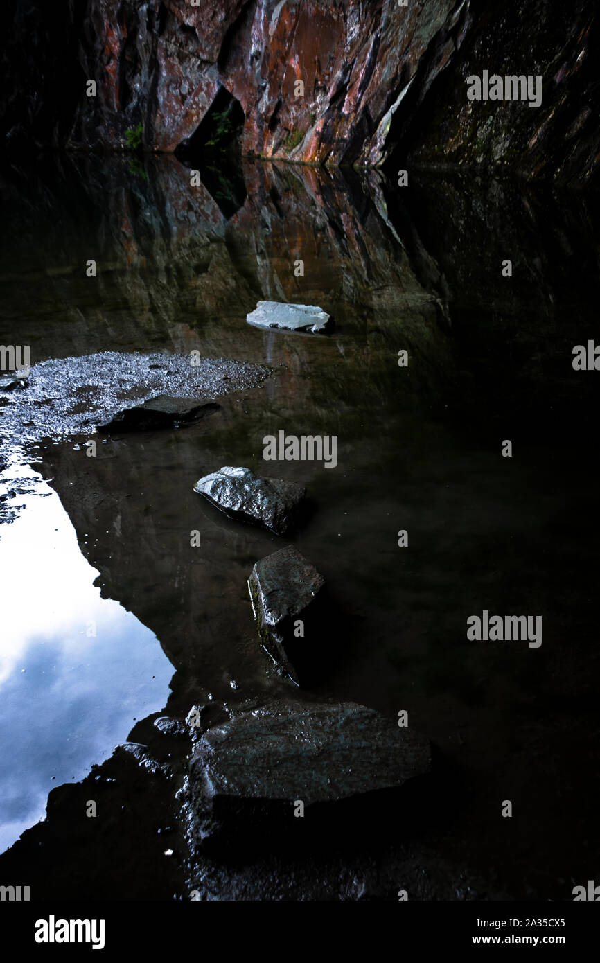 Rydal Cave, The Lake District, Cumbria, UK Stock Photo - Alamy