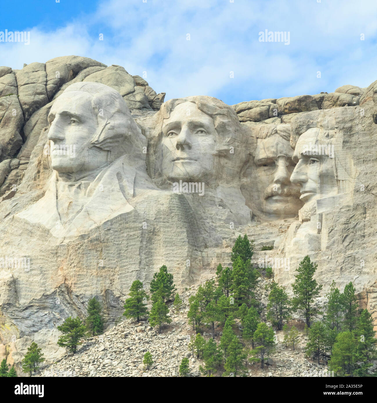 mount rushmore national memorial near keystone, south dakota Stock ...