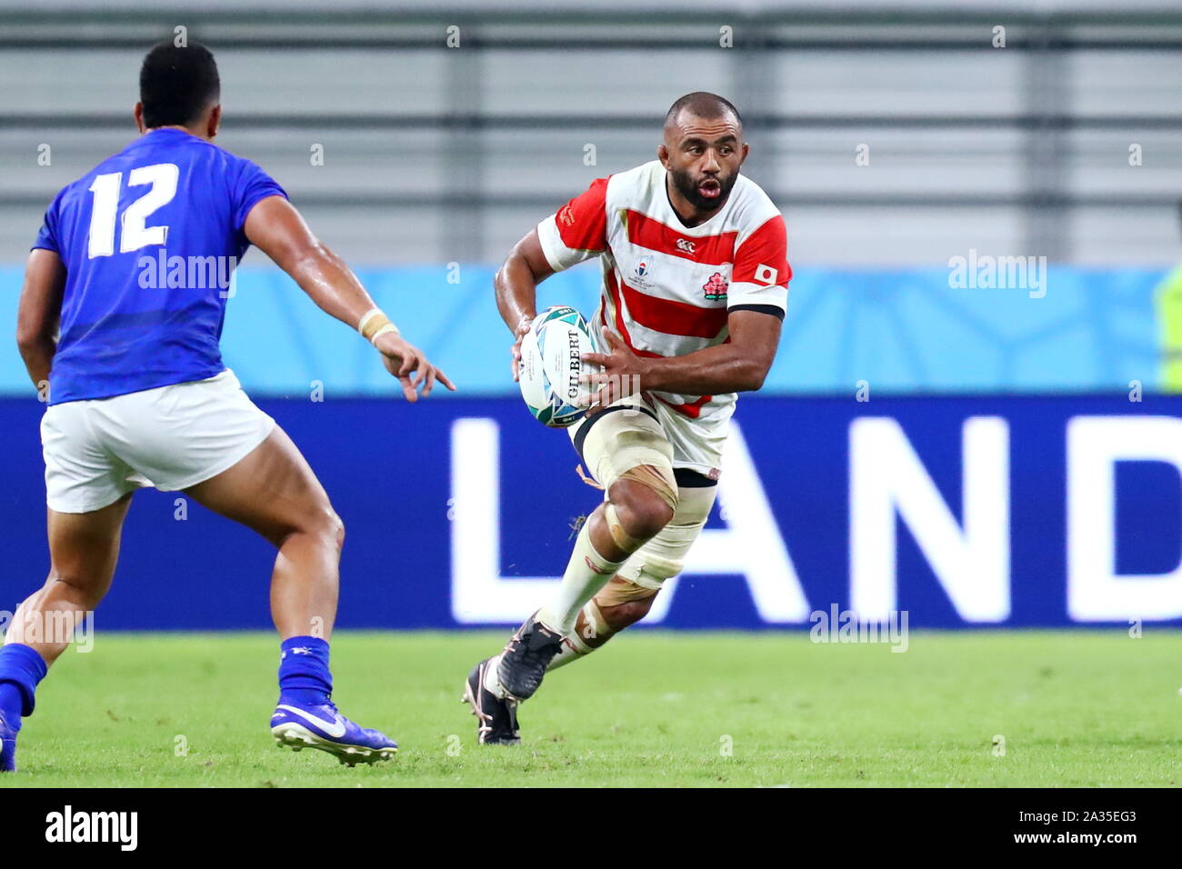 Toyota stadium, Aichi, Japan. 5th Oct, 2019. Michael Leitch (JPN) Rugby ...