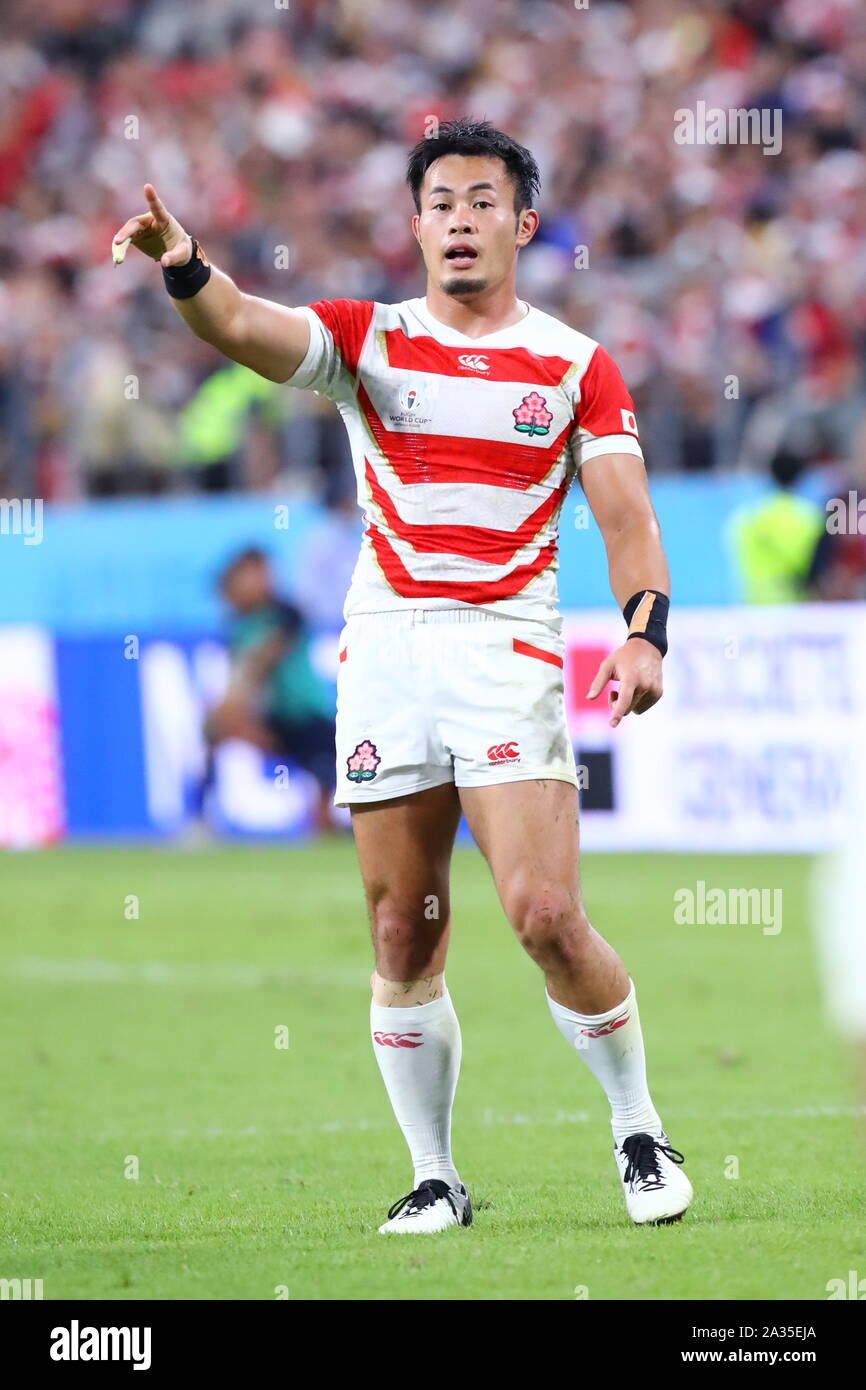 Toyota stadium, Aichi, Japan. 5th Oct, 2019. Kenki Fukuoka (JPN) Rugby ...