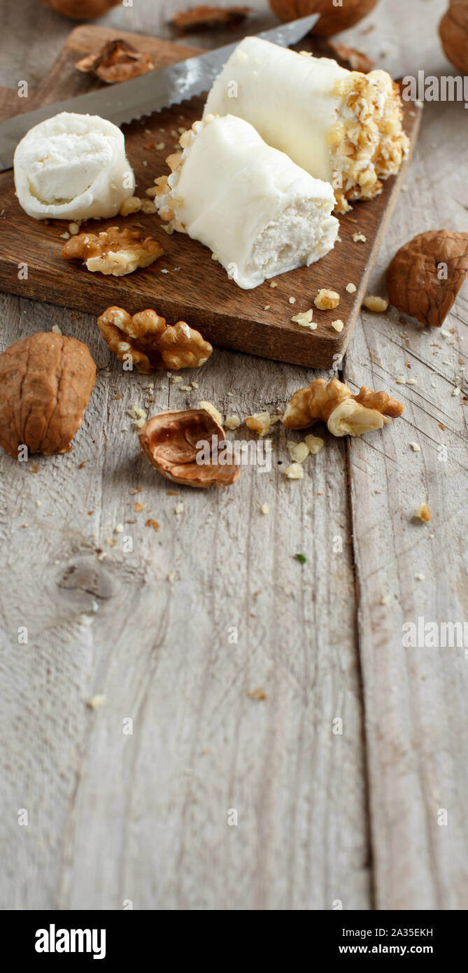 Italian mozzarella sticks stuffed with ricotta and walnuts Stock Photo ...