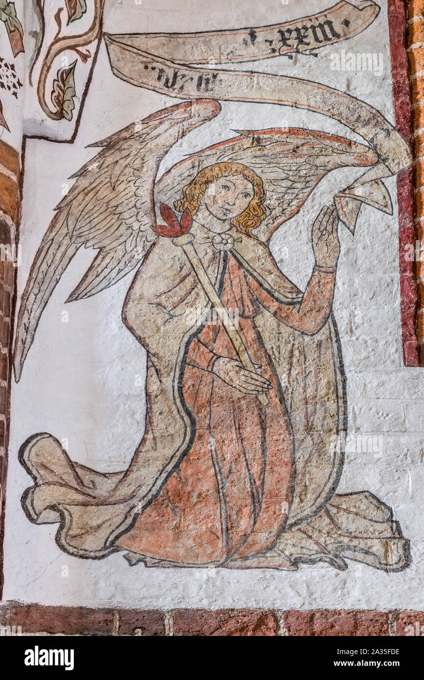 Archangel gabriel painting hi-res stock photography and images - Alamy