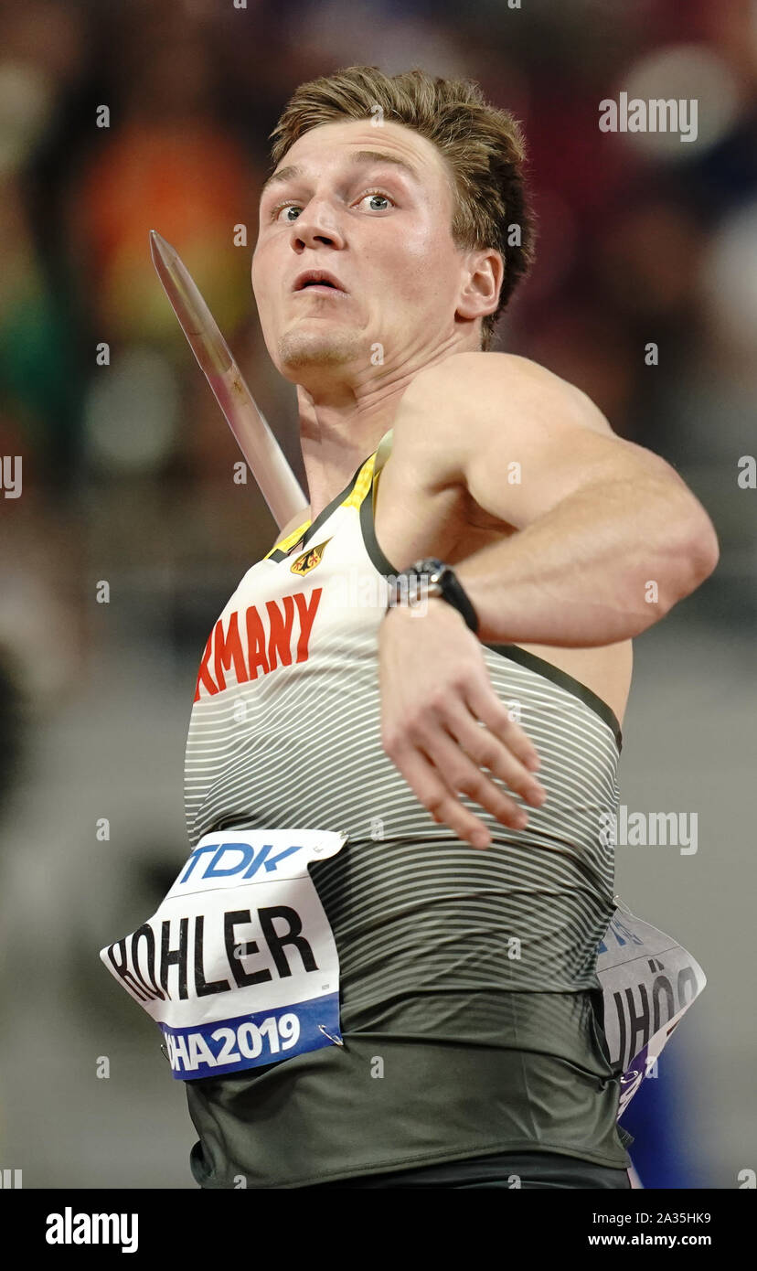 Doha, Qatar. 05th Oct, 2019. Athletics, World Championships, World ...