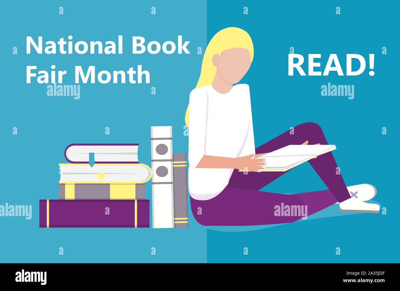 Annual literary festival Stock Vector Images - Alamy